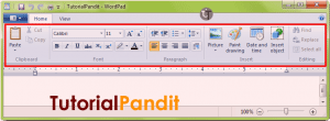 WordPad Document की Font Style कैसे बदलते हैं - TutorialPandit.