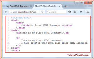 Webpage के HTML Source Code कैसे देंखे - View Source Code in Hindi ...