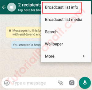 WhatsApp Broadcast List कैसे बनायें (Full Guide) - TutorialPandit.