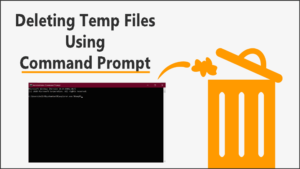 How to Delete Temporary Files Using Command Prompt - TutorialPandit